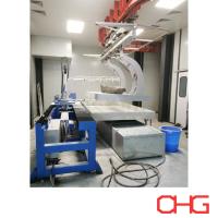 China PLC Controlled Automatic Glass Lubricant Spray Painting Line for Forging with 2 Ton Capacity and Heavy-Duty Conveyor System for sale