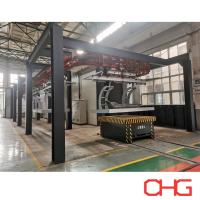 China Customized Liquid Spray Painting Line with Conveyor System for Heavy Machinery 2 Ton Capacity for sale