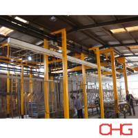 China Automatic Powder Coating Line with Power and Free Conveyor System for Flexible Industrial Metal Component Coating Solutions for sale
