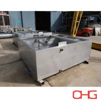 China Customizable Pretreatment Water Chemical Tank for Metal Surface Treatment - Stainless Steel Construction with Heating Options for sale