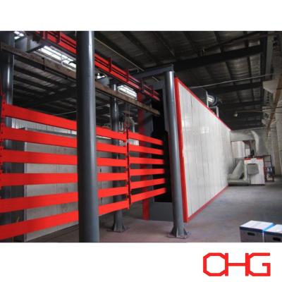 China Customized Powder Coating Production Line with Power Free Conveyor 200kg for sale