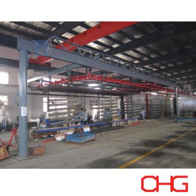 China Powder Coating Line with Powder Recovery System Fast Color Change 500kg Capacity for sale