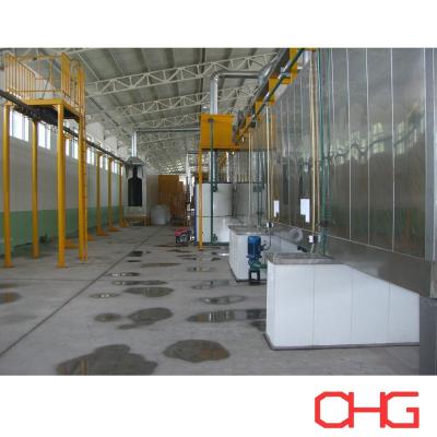 China Industrial Pretreatment Spray System for Powder Coating Line 5-Stage Process for sale