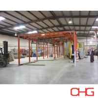 China Automatic Powder Coating Production Line for Aluminum Profiles with Overhead Conveyor 6-Stage Process for sale