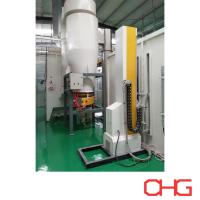 China Customized Powder Coating Line with Fast Color Change System and PVC Spray Booth 300 Lux for sale