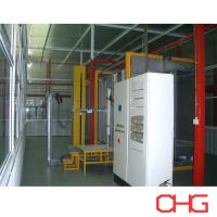 China Automated Powder Coating Production Line for Auto Parts with PLC Control and Overhead Conveyor for sale