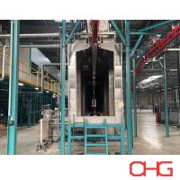 China Fan Shaped Nozzle Pretreatment Spray Tunnel for Powder Coating Production Line with 5-Stage Cleaning Process for sale