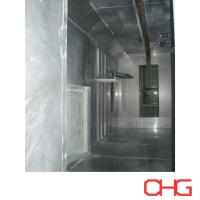 China Automated Powder Coating Production Line 120m/min Conveyor with Stainless Steel Spray Booth for sale