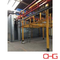 China Manual Loading Unloading Powder Coating Line for Aluminum Profiles 120m/h for sale