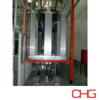 China Auto Parts Powder Coating Line Stainless Steel Spray Booth PLC Control 1200mm for sale