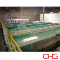 China Dipping Pretreatment Line for Aluminum Profiles Surface Preparation 1000mm Tank for sale