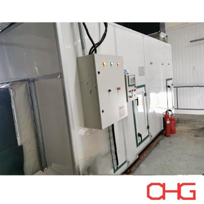 China Automatic Powder Coating Line for Car Components with Stainless Steel Booths and Temperature Control System for sale