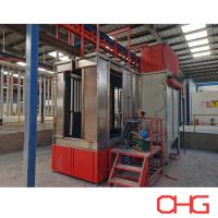 China Fully Automatic Powder Coating Line 2000mm Overhead Conveyor for Aluminum Profiles for sale