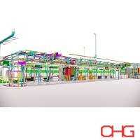 China Metal Substrate Electrophoresis Pretreatment Line for Automotive Components 1.1m x 4m x 2m with Customization for sale