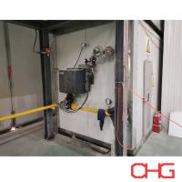 China Monorail Overhead Conveyor Powder Coating Production Line 1.0-1.5 m/min for Sheet Metal Parts for sale