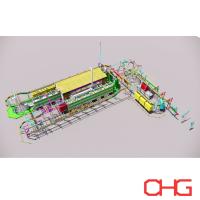 China PLC Control Unit Pretreatment Line for Electrophoresis/Electrophoretic Coating Made in by Hardware Spraying Equipment for sale