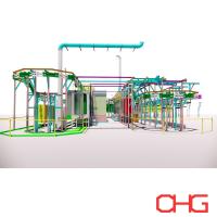 China Electrophoretic Coating Pretreatment Line for Automotive Metal Parts 1.1m x 4.0m for sale