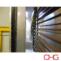 China Automatic Powder Coating Line with Electrostatic Spray Guns and Reciprocator for Aluminum Profiles for sale
