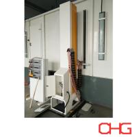 China Automatic PVC PP Powder Coating Spray Paint Booth 300 Lux Clean Room for sale