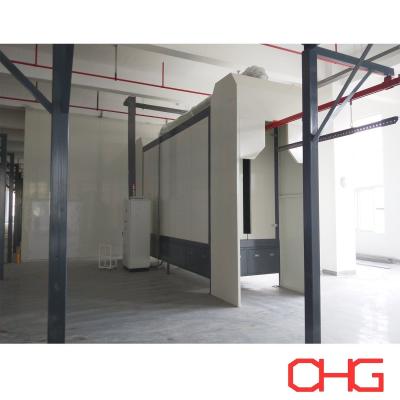 China Customized Technical Data Monorail Conveyor Powder Coating Line for Acrylic Board for sale