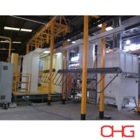 China Custom Automatic Powder Coating Line Equipment with PVC Spray Booth and Power & Free Conveyor System for Metal Parts for sale