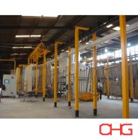 China Custom Automatic Powder Coating Line Equipment with PVC Spray Booth and Power & Free Conveyor System for Metal Parts for sale