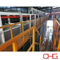 China Automatic Powder Coating Line with Conveyor for Aluminum Profile 200kg/h Capacity for sale
