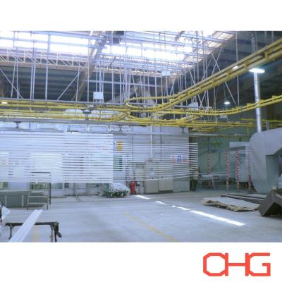 China Customized Aluminum Profile Powder Coating Production Line With PLC Control Unit for sale