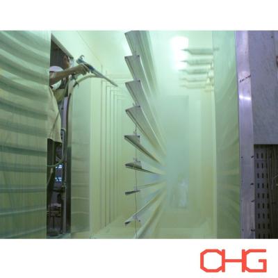 China Customizable Powder Coating Production Line for Aluminum Profiles 6m Length 380V for sale