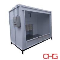 China Manual Electrostatic Powder Coating System with 60-100 kV Spray Gun and Custom 2.5m x 2.5m Spray Booth - CE Certified for sale