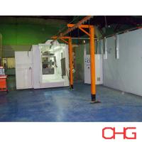China Customized Manual Powder Coating Line Carbon Steel Spray Booth 70-85% Transfer Efficiency for sale