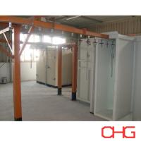 China Custom Metal Powder Coating Line with Manual Spray Guns - Carbon Steel Spray Booth & Overhead Conveyor System for sale