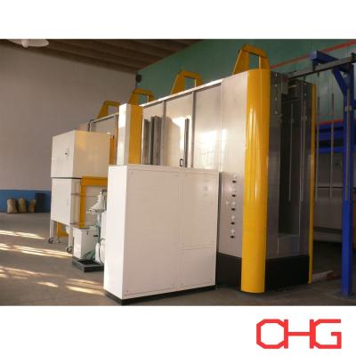China Automatic Stainless Steel Powder Coating Machine with 200°C Heat Resistance and ≥300 Lux Lighting for Metal Surface Treatment for sale