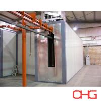 China Customizable Overhead Conveyor Electrostatic Powder Coating Line for Car Components 8-Stage Process for sale