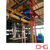 China Automatic Powder Coating Production Line Power Free Overhead Conveyor Customizable 1000mm for sale