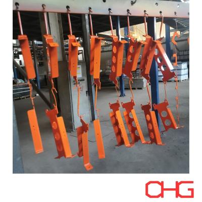 China Automatic Powder Coating Line on Conveyor Track for Metal Parts 120mm for sale