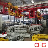China Automatic Powder Coating Line on Conveyor Track for Metal Parts 120mm for sale