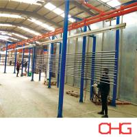 China Automatic Powder Coating Line for Aluminum Profiles 200-6000mm Overhead Conveyor for sale
