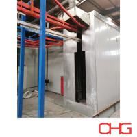 China Aluminum Profile Automatic Powder Coating Line 160m/min Overhead Conveyor for sale