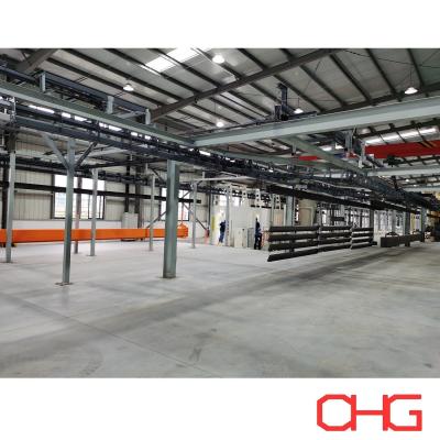 China Metal Substrate Powder Coating Production Line for Customized Coating Needs for sale