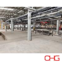 China Custom Powder Coating Production Line 600mm Conveyor System for Metal Parts for sale