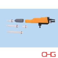 China DC 24V Automatic Electrostatic Spray Gun with 0-100kV Output and 25kg Powder Capacity for Metal Surface Treatment for sale