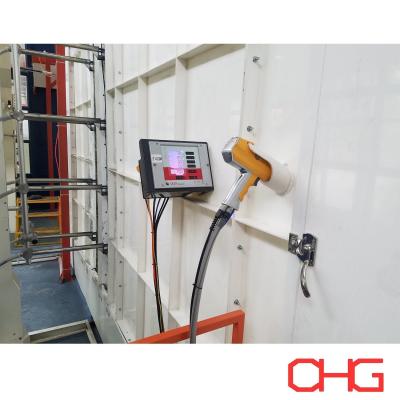 China Manual Electrostatic Powder Spray Gun 0-100kV 40W for Metal Surface Coating Treatment for sale