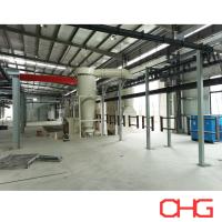 China Automatic Powder Coating Line for Metal Parts Customizable Conveyor System 1200mm Width for sale