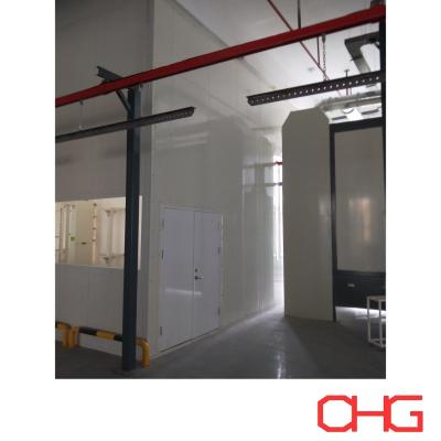 China Optimized Powder Coating Line Machine for Acrylic Boards PLC Control for sale