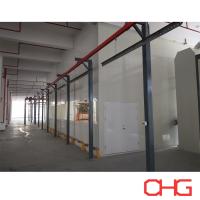 China PLC Controlled Powder Coating Line for Acrylic Boards 95% Transfer Efficiency for sale