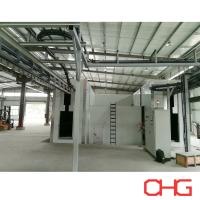 China Automatic Powder Coating Line 600mm Conveyor for Custom Metal Substrates Spray Painting System for sale