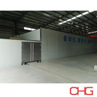 China PLC Control Unit and Customized Powder Coating Production Line with Customized Conveyor System for sale