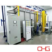 China Electrostatic Powder Coating Line Overhead Conveyor System 8 Stage Process Customizable for sale