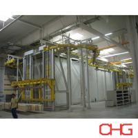 China Iron Electric Control Cabinet Powder Coating Line 1.5m/min Automatic Spray for sale
